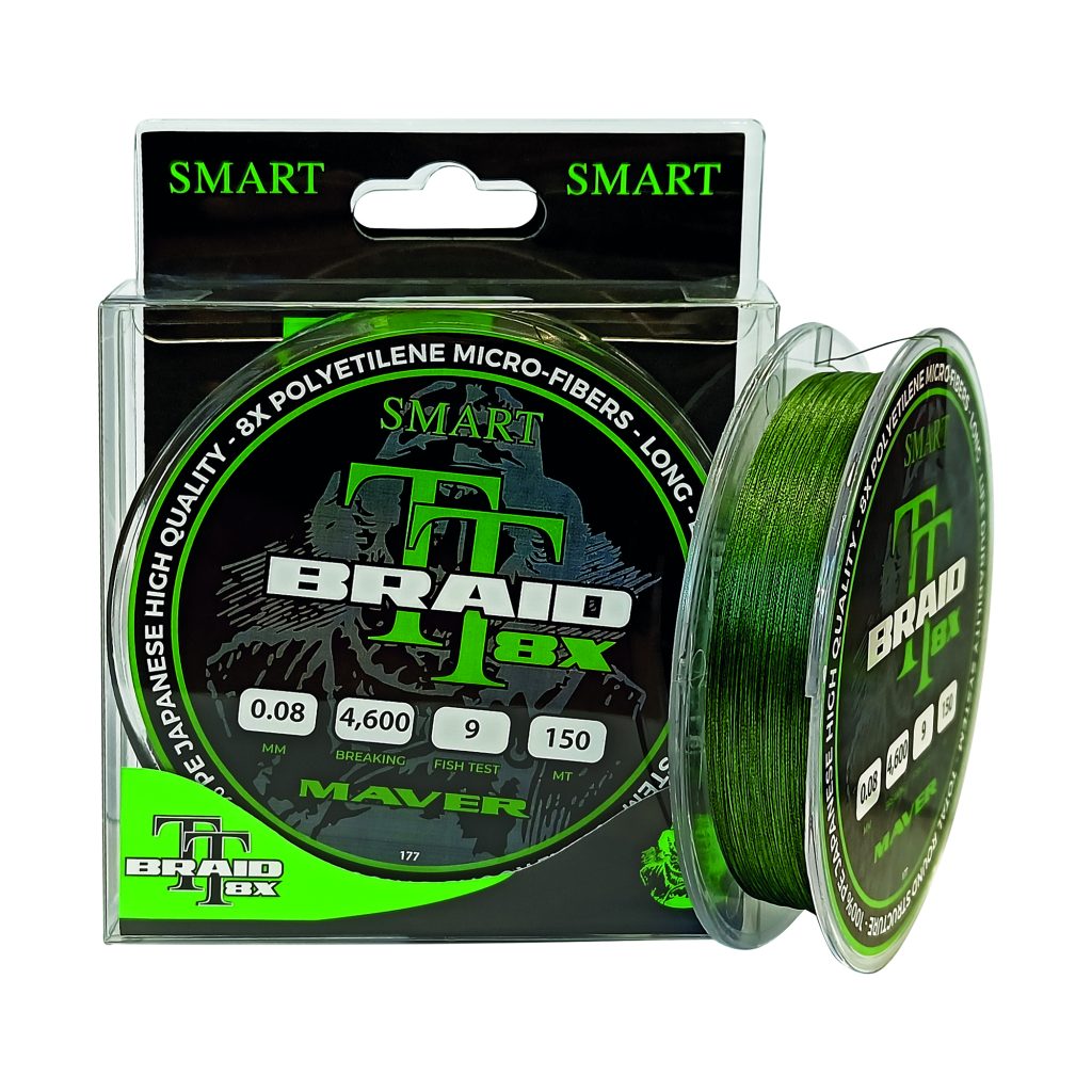 Maver SMART TT BRAID 8X - Žvejo kelias